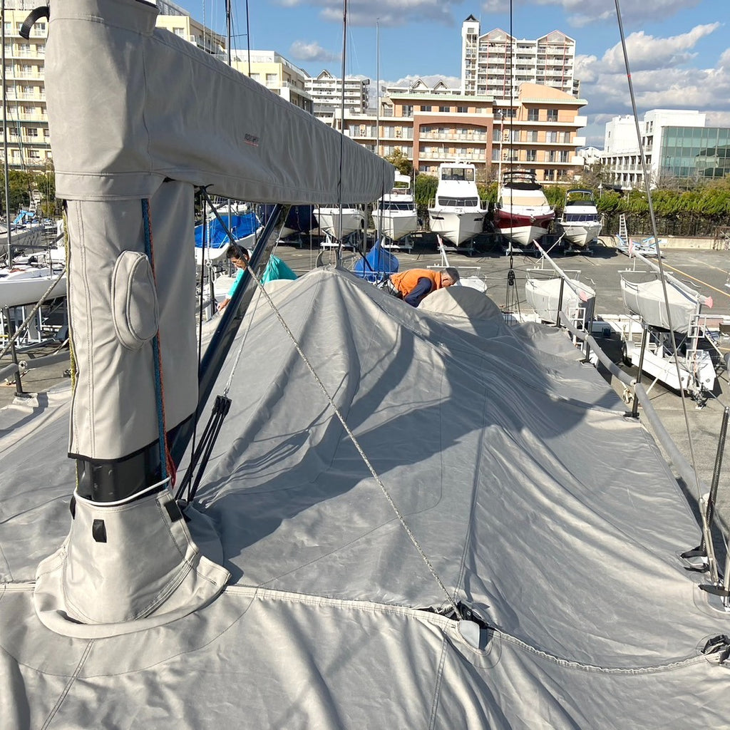 Happy to share this Carbon Boom and Mast base cover – Robship