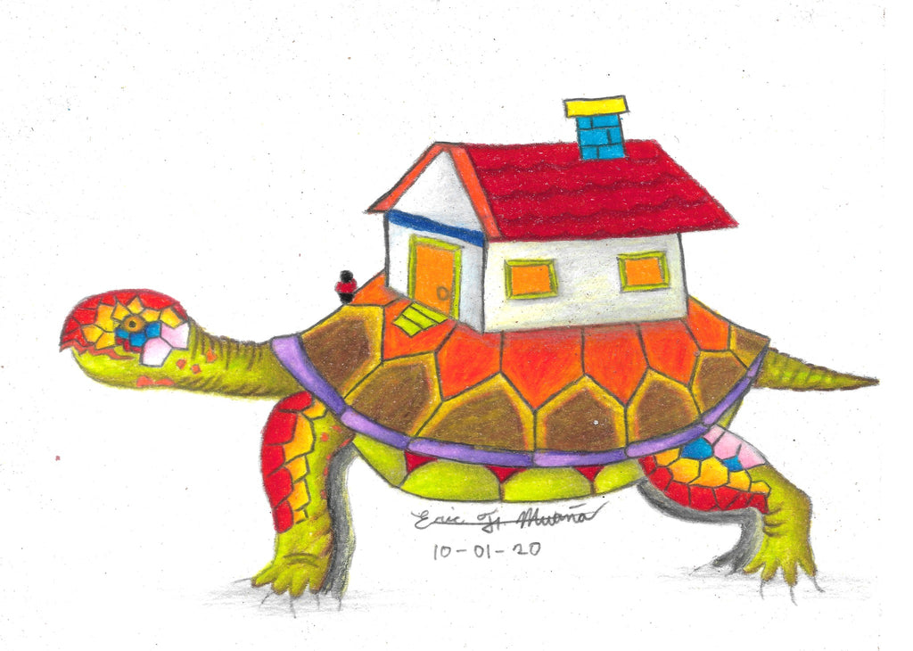 The hardworking turtle by Eric F. Muaña. – Robship