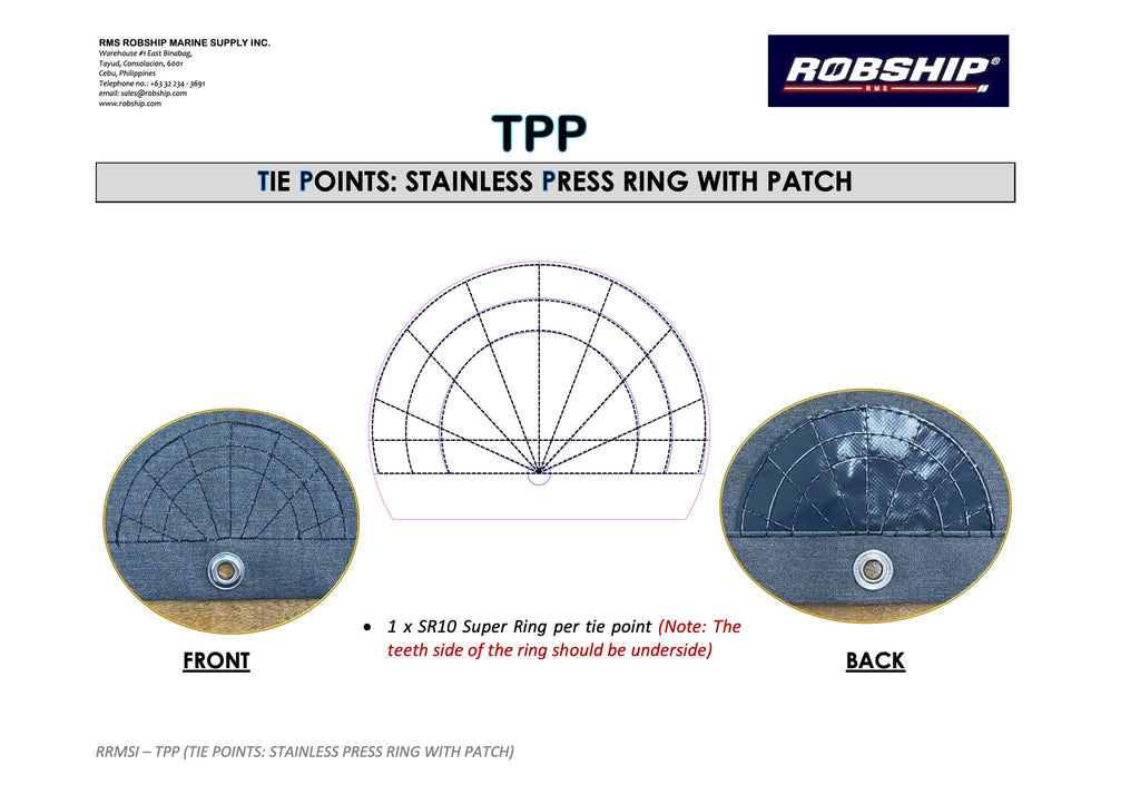 ROBSHIP Standard Tie Points – Robship